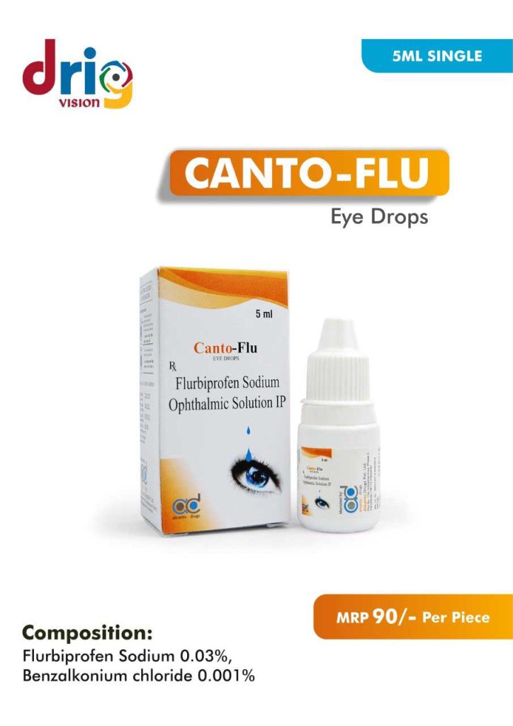 Flurbiprofen Eye Drop | Canto-Flu Eye Drop | Drig Vision