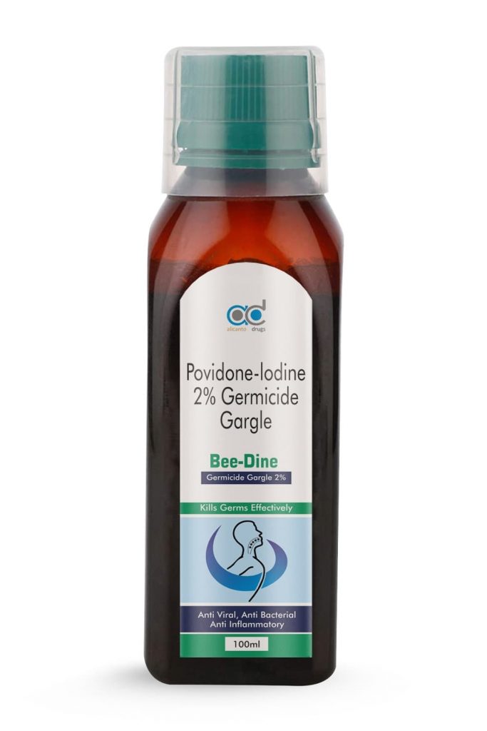 Bee Dine Germicide Gargle - Povidone Iodine 2% | Alicanto Drugs