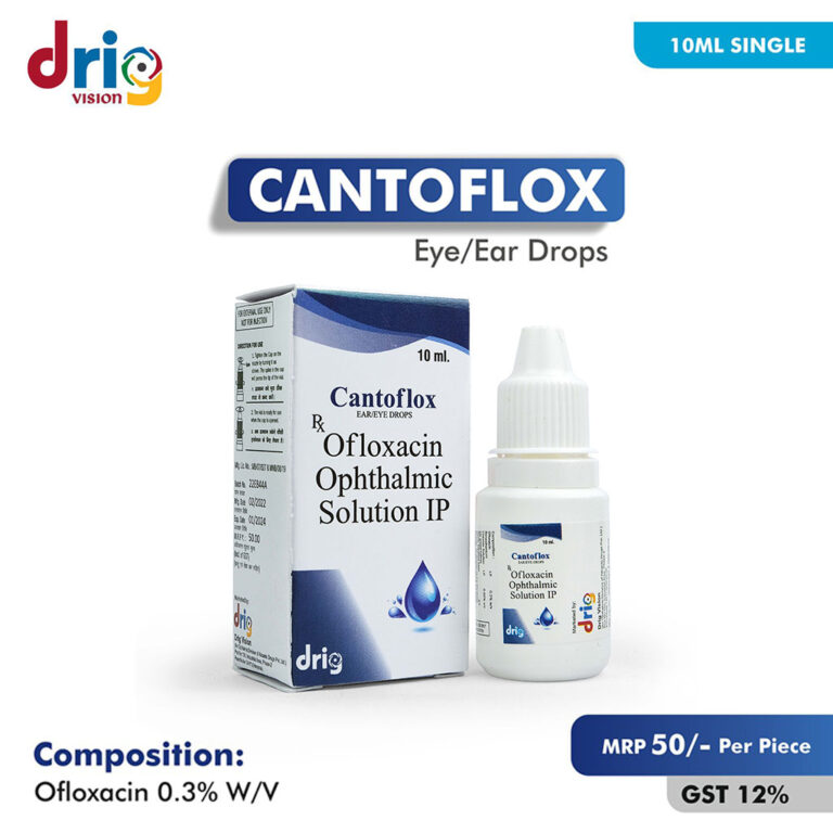 Ofloxacin Ear Drops | Ofloxacin Ophthalmic Solution | Cantoflox Ear Drops
