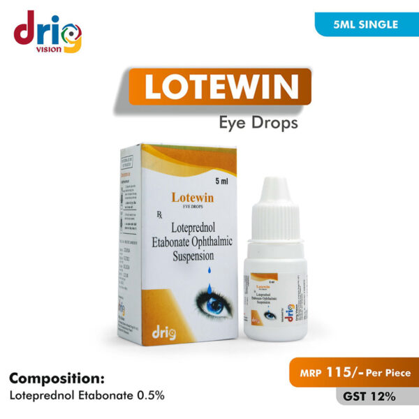 Loteprednol Etabonate Ophthalmic Suspension | Lotewin Eye Drops